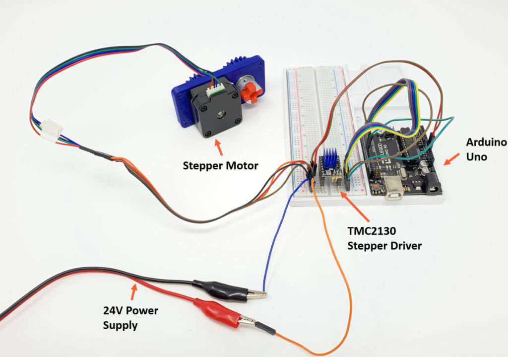 TMC2130 SPI Arduino Wiring - Graham Jessup
